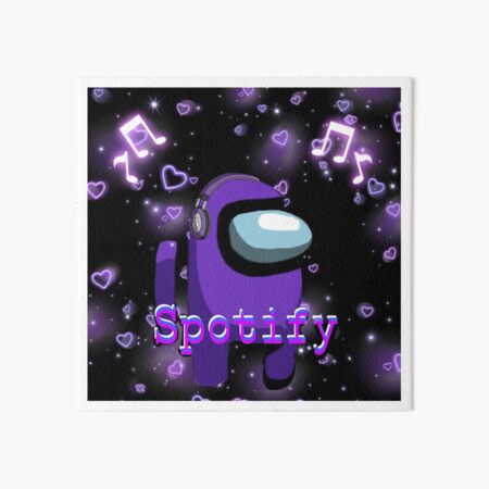 "Purple Spotify logo" Art Board Print by Doviefrost | Redbubble