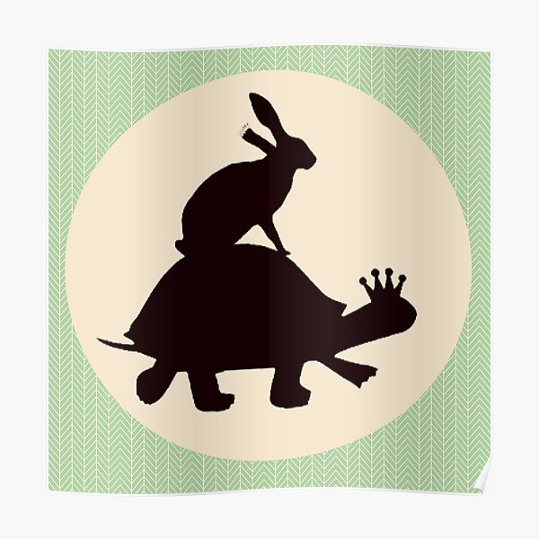 Tortoise And Hare Posters | Redbubble