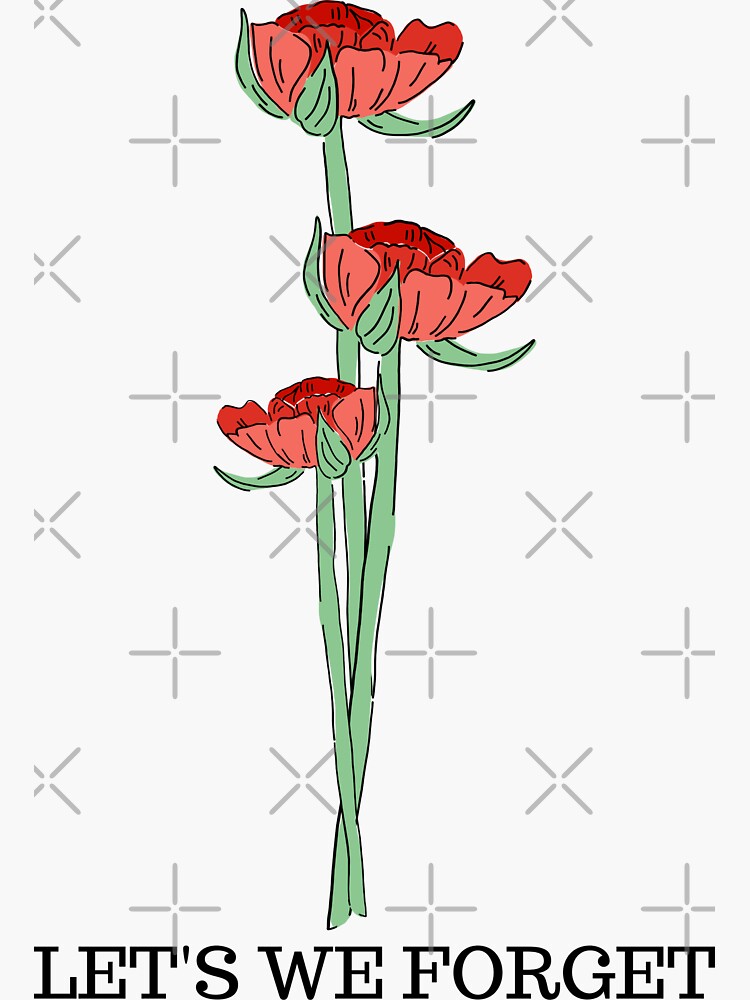 " poppy appeal,poppy day,poppy " Sticker by Orgoss | Redbubble