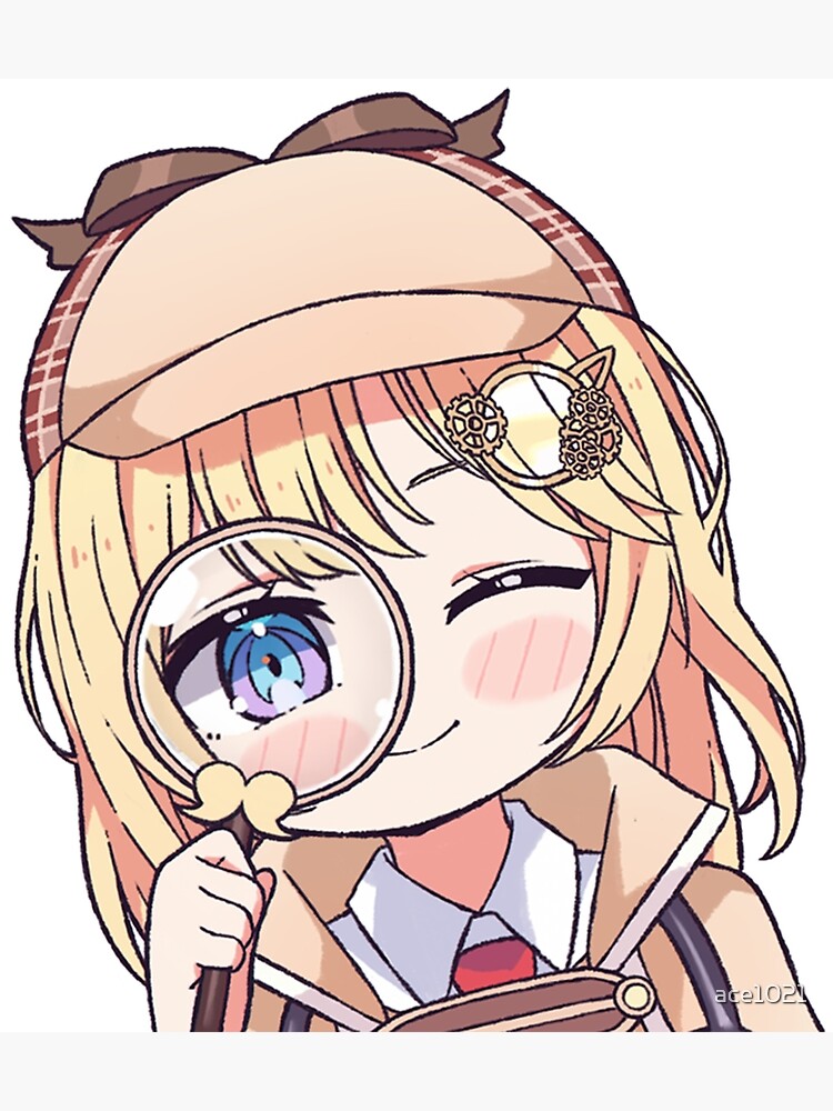 "Watson Amelia Chibi" Framed Art Print by ace1021 | Redbubble