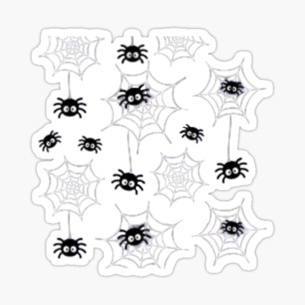 "Cute spiders" Sticker by VSHine | Redbubble