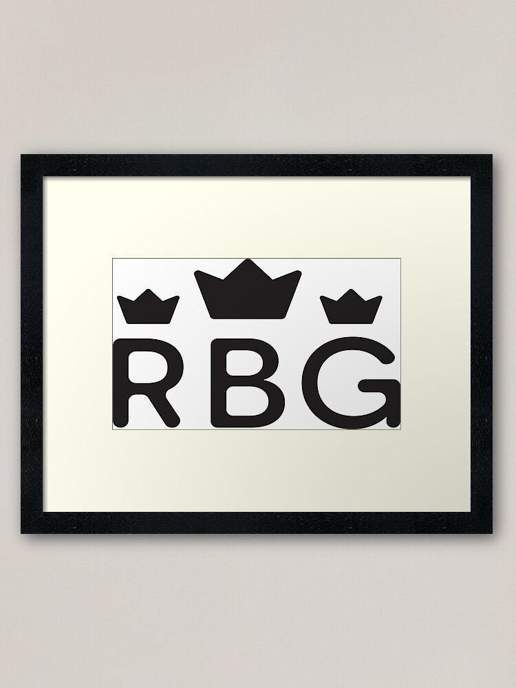 "Notorious RBG Crown - Queen Ruth Bader Ginsburg Supreme Court" Framed ...