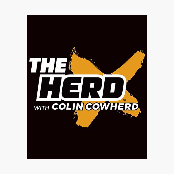 "Men's The Herd with Colin Cowherd Logo" Photographic Print by ...