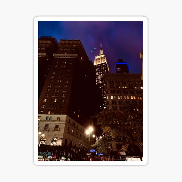 "Empire State Building" Sticker by ajhinson | Redbubble