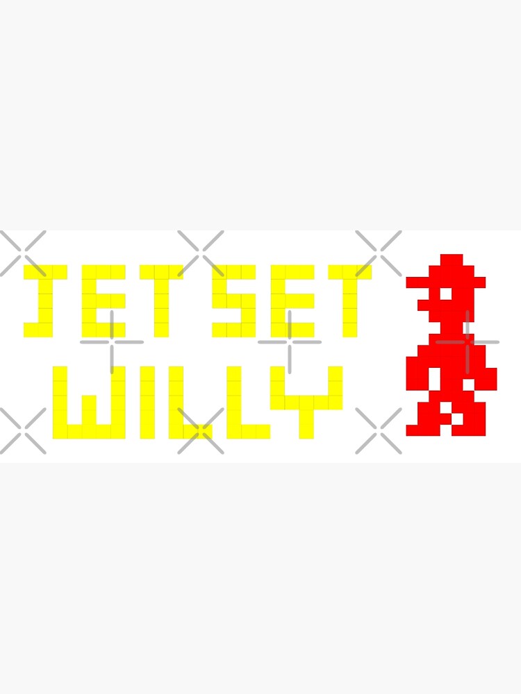 "Jet Set Willy" Poster by RetroTrader | Redbubble