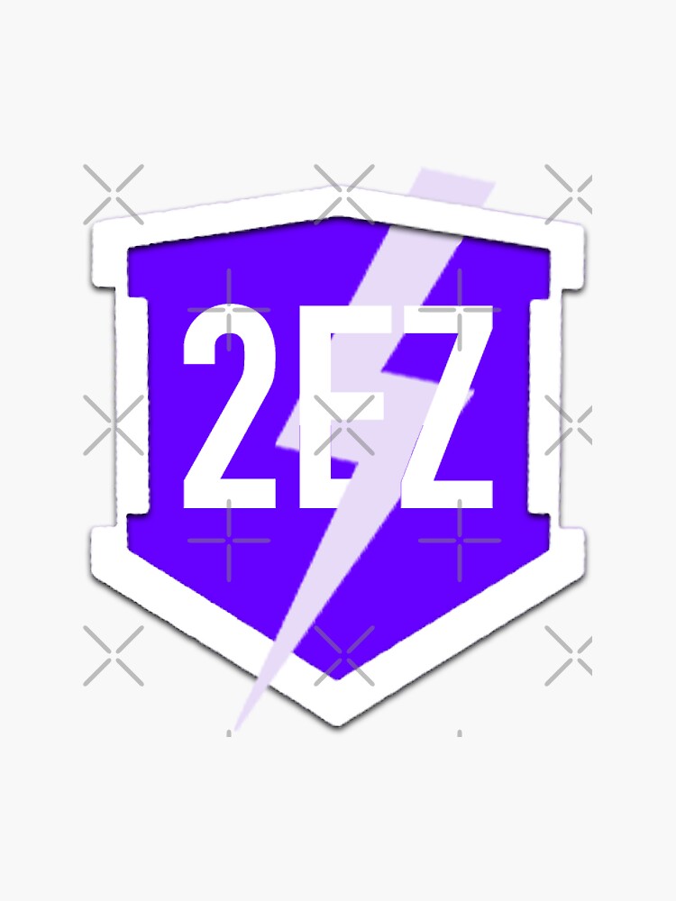 "2EZ Sheild Logo" Sticker by ADLPhoto | Redbubble