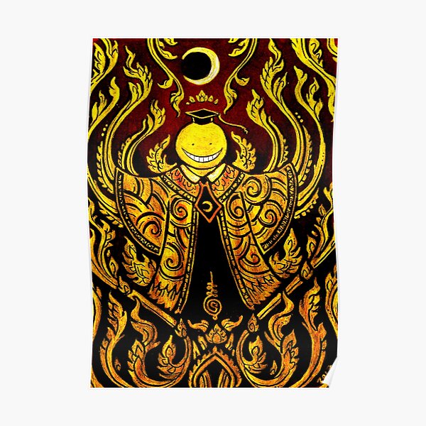 "Assassination Classroom - Power Moon" Poster by jessikakalb | Redbubble