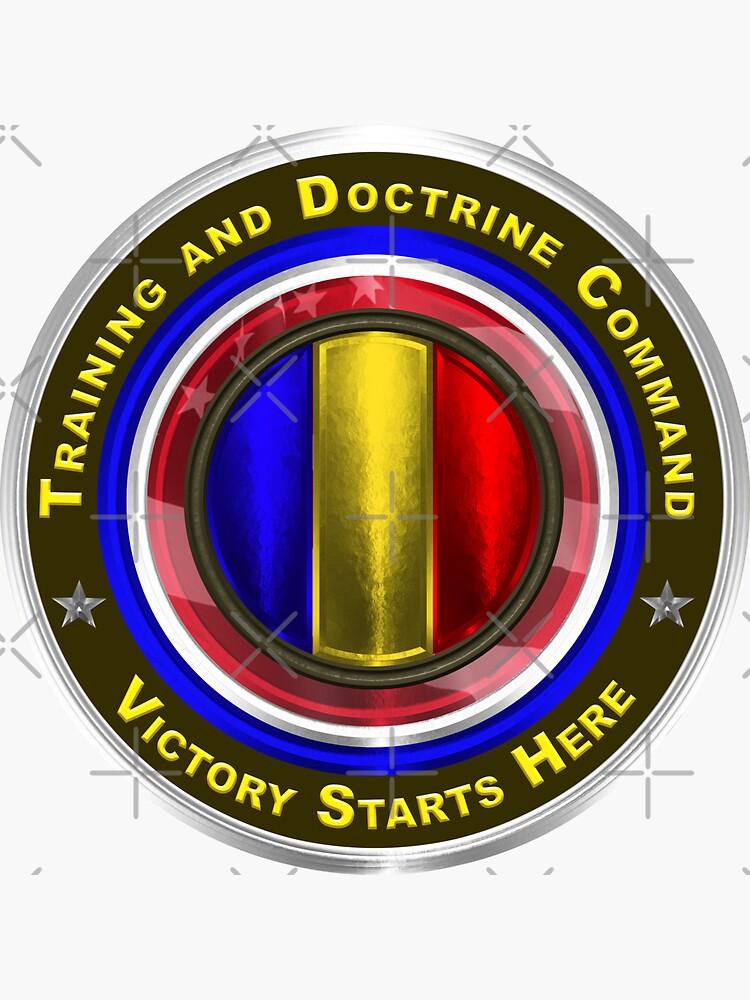 "U.S. Army Training and Doctrine Command-TRADOC" Sticker by ...