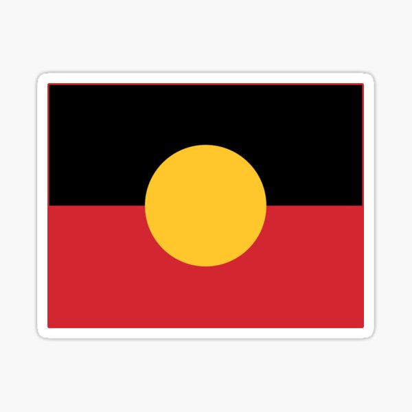 "Aboriginal Flag #007" Sticker for Sale by SalahBlt | Redbubble