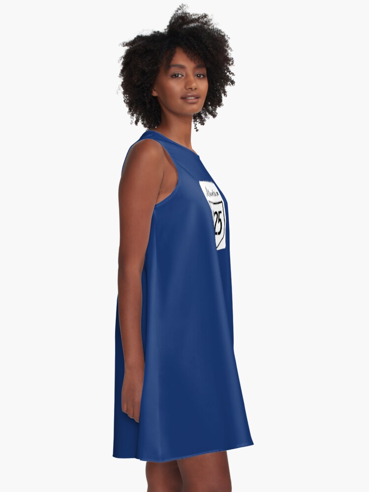 Alberta Provincial Highway 825 Area Code 825 A Line Dress By SRnAC alberta-provincial-highway-825-area-code-825-a-line-dress-by-srnac