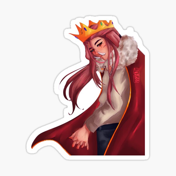 "Technoblade" Sticker for Sale by Commortalis | Redbubble