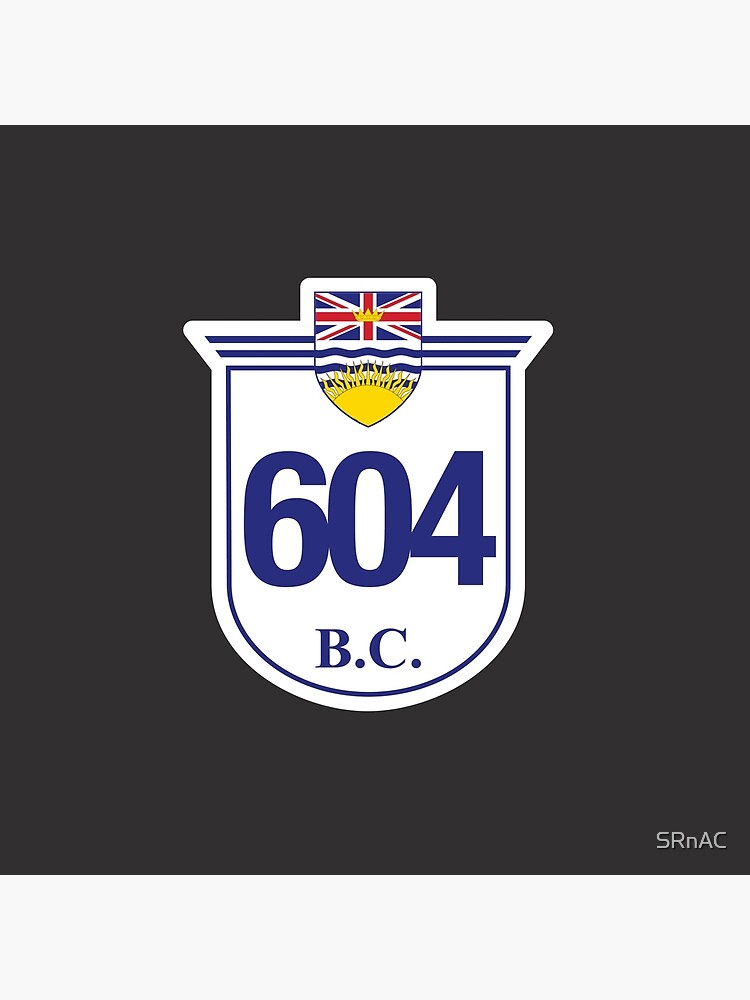 "British Columbia Provincial Highway 604 (Area Code 604)" Throw Pillow ...