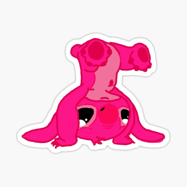 "pink stitch sticker" Sticker by averyyingram | Redbubble