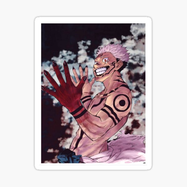 "SAKUNA - JUJUTSU KAISEN V10" Sticker for Sale by WAIFUCORNER | Redbubble