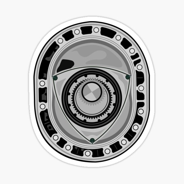 "13B REW Rotor Engine" Sticker for Sale by shakotan | Redbubble