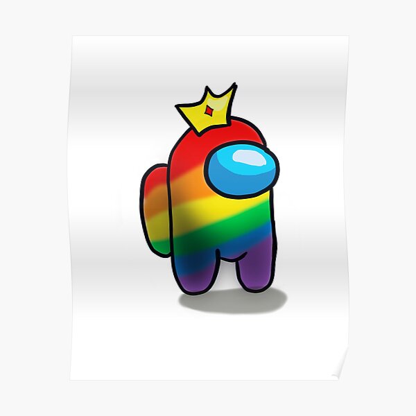Among Us Pride Posters | Redbubble