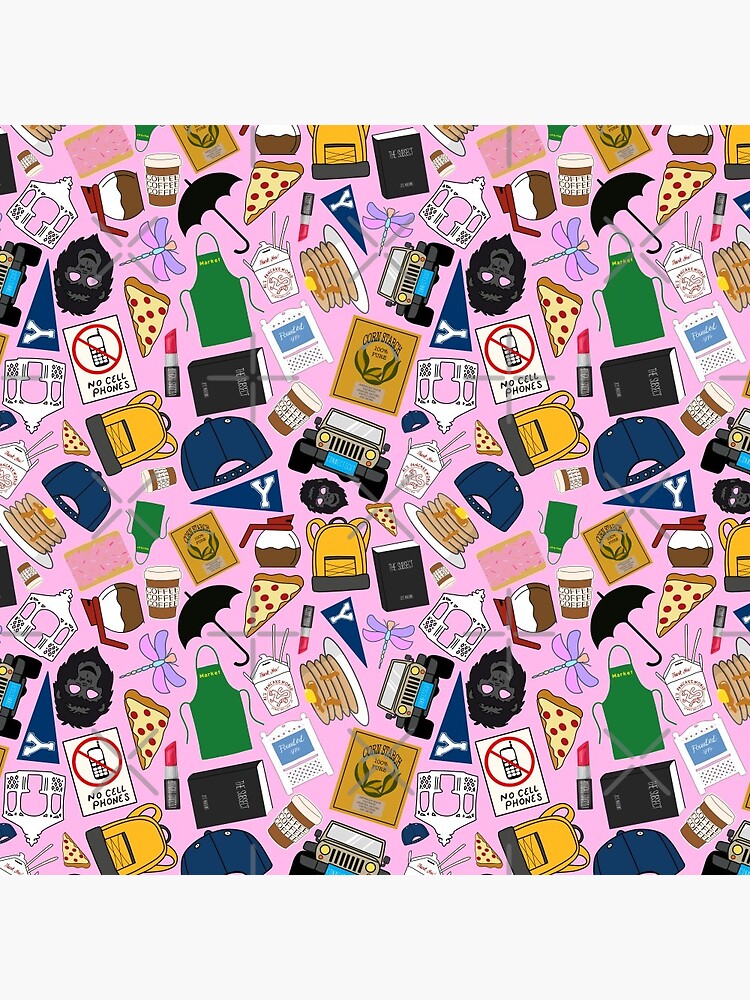 "Ultimate Fan Pattern Icons All Over Print Pink Pack" Pin by stephwil44 ...