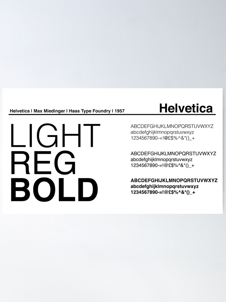 Helvetica Light Font Images