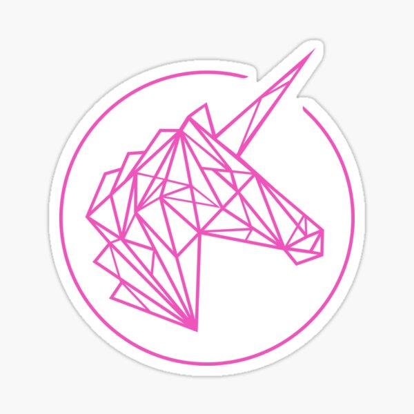 "UNISWAP UNICORN" Sticker for Sale by antoon125 | Redbubble