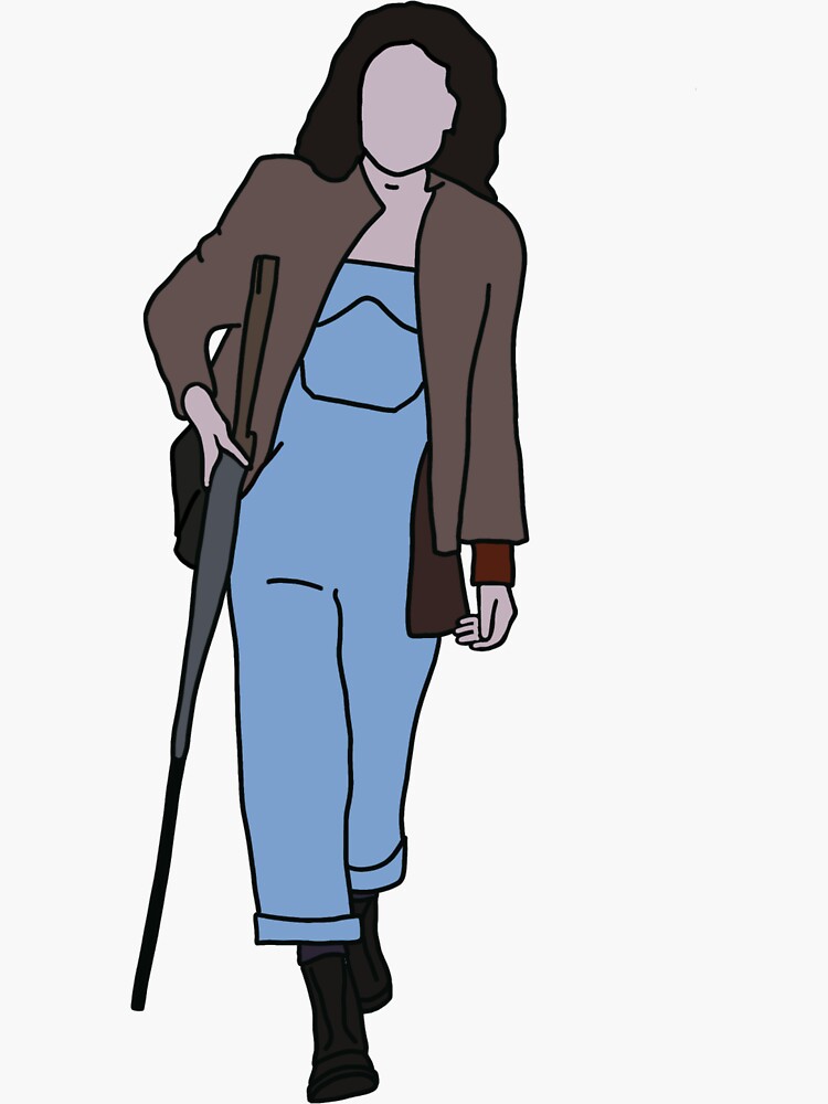 "Jamie" Sticker by abigailtstuart | Redbubble