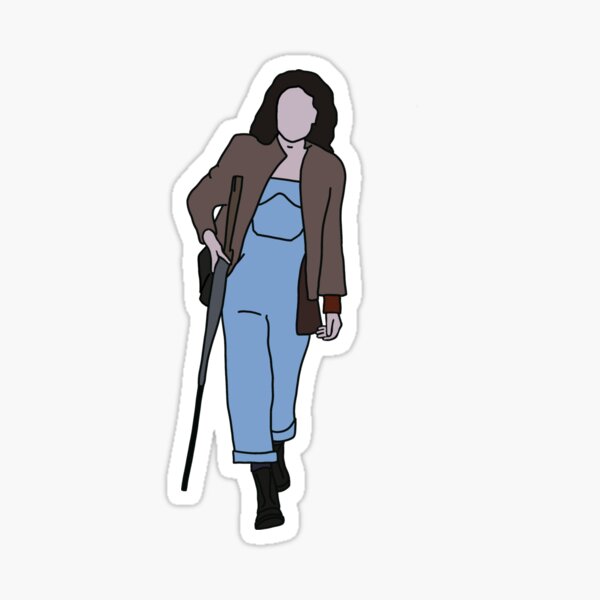 "Jamie" Sticker by abigailtstuart | Redbubble