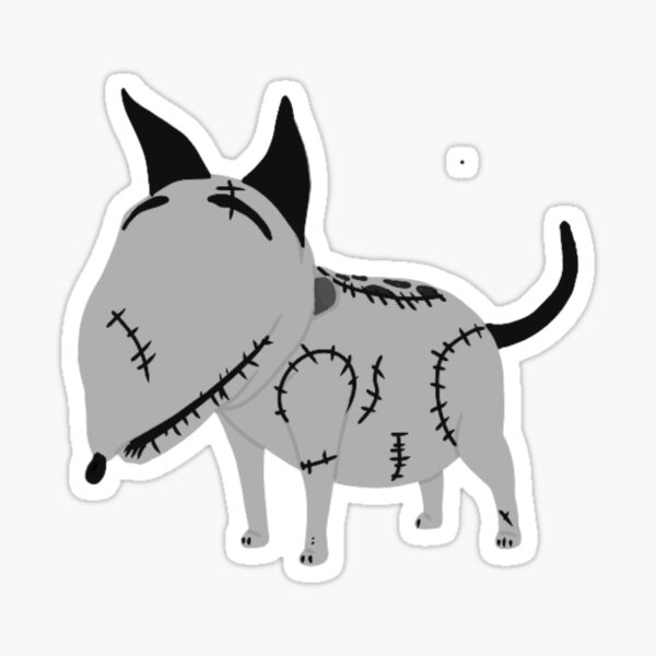 "Minimalist Sparky" Sticker for Sale by DisSpooks | Redbubble