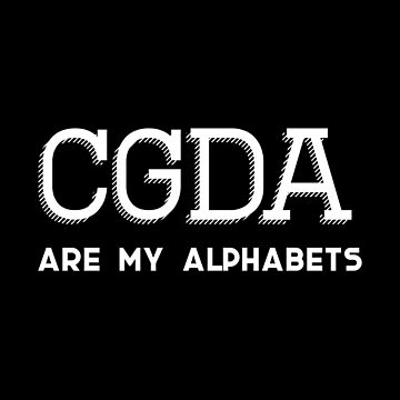 "Cello alphabets CGDA " Art Board Print for Sale by DeliriousSteve ...