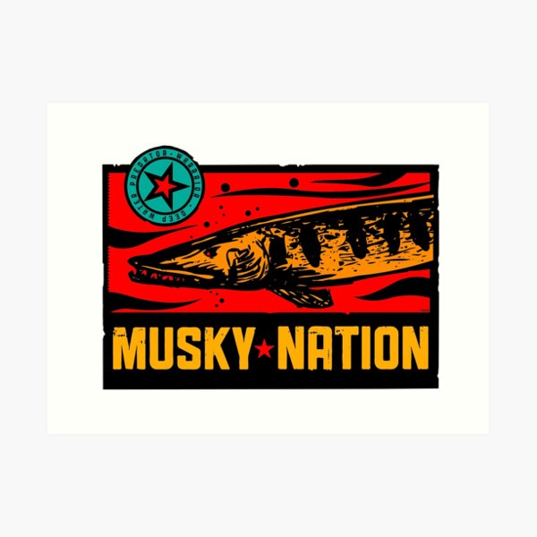 Musky Art Prints | Redbubble