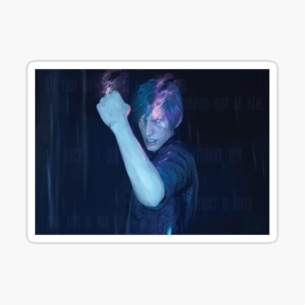 "FFXV Episode Ignis Painting" Sticker by BubbleGumBeeArt | Redbubble