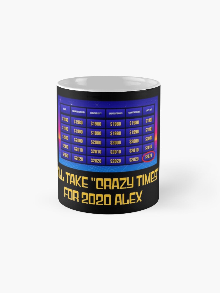 "Jeopardy 2020" Coffee Mug for Sale by DefendingDRealm | Redbubble