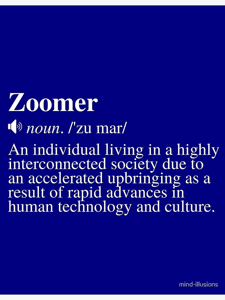 Zoomer Meaning