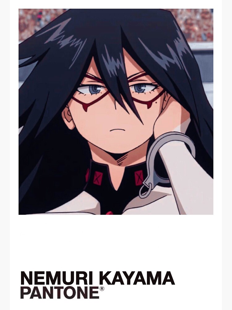 "Nemuri Kayama Color Swatch" Sticker for Sale by dayna5970 | Redbubble