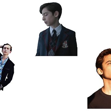 "Aidan Gallagher Sticker Pack" Sticker by camilagoyena | Redbubble