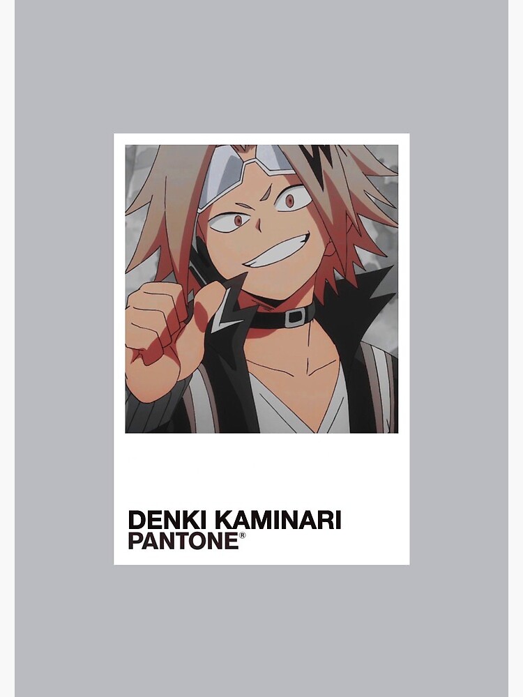 "Denki Kaminari Color Swatch" Spiral Notebook by dayna5970 | Redbubble
