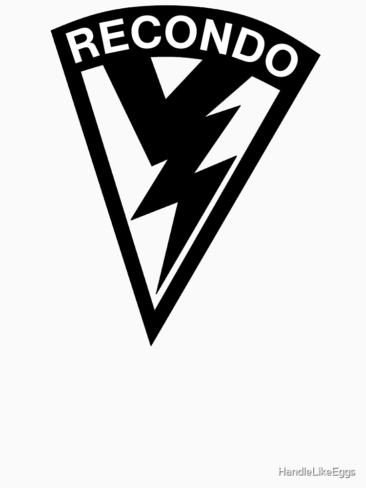 "RECONDO Large Print" T-shirt for Sale by HandleLikeEggs | Redbubble ...