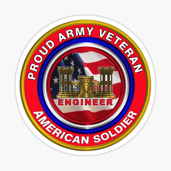 Army Engineer Stickers | Redbubble
