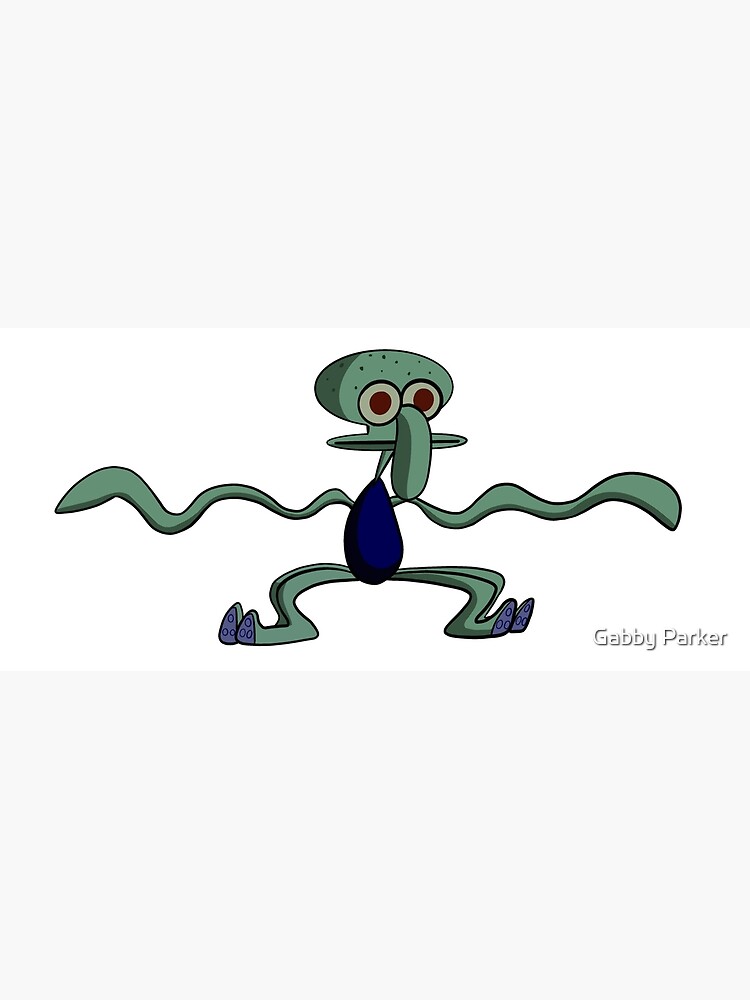 "Squidward Dance Meme" Canvas Print by gabbyparker5100 | Redbubble
