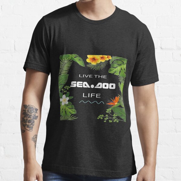 "Mens Big Wave Live the Seadoo Life Hawaiian" T-shirt for Sale by ...