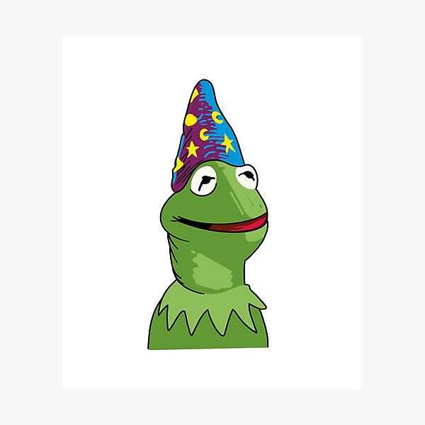 "Yer a wizard Kermit meme " Photographic Print by ICOAHEnding | Redbubble