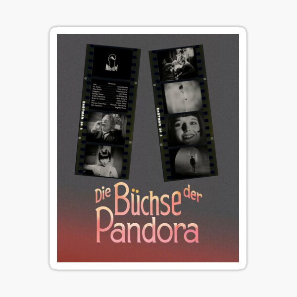 "Pabst's Pandora's Box" Sticker for Sale by marcocat2008 | Redbubble