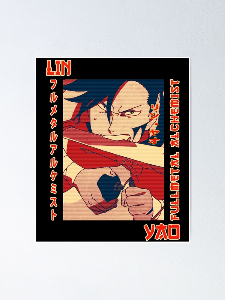 Póster «Love Lin Yao Fullmetal Alchemist Anime Manga Personaje» de ...