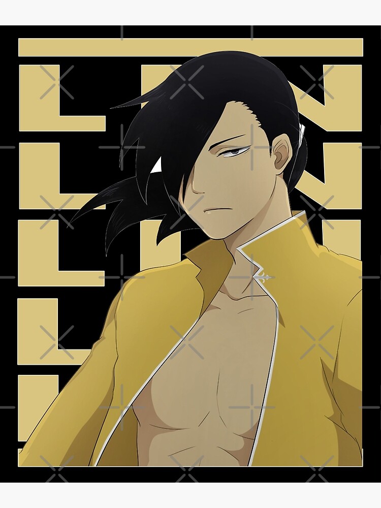 "Vintage Love Fullmetal Alchemist Manga Character Lin" Poster by ...