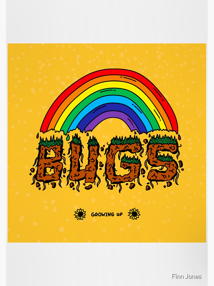 "Bugs Album cover" Sticker for Sale by Finnbar27 | Redbubble