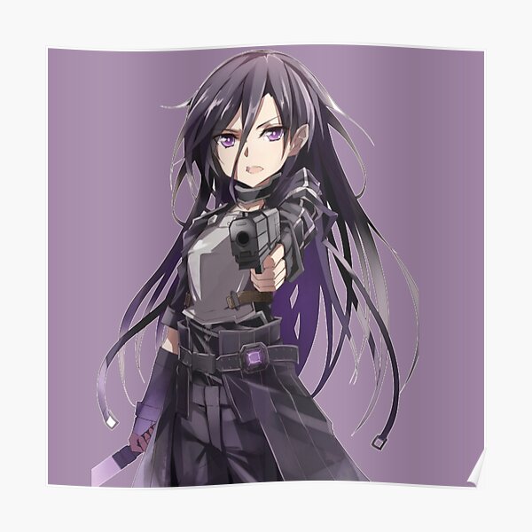 "Kirito Girl - Swort Art Online" Poster for Sale by eidlike | Redbubble