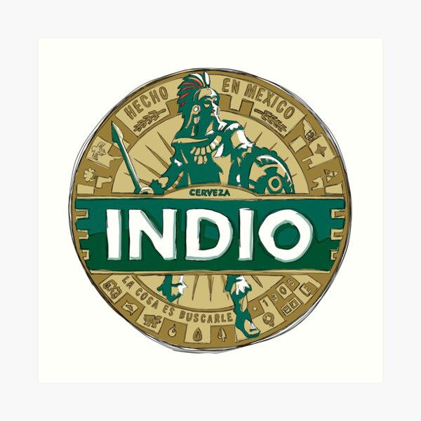 "Indio beer POP" Art Print for Sale by shtem | Redbubble