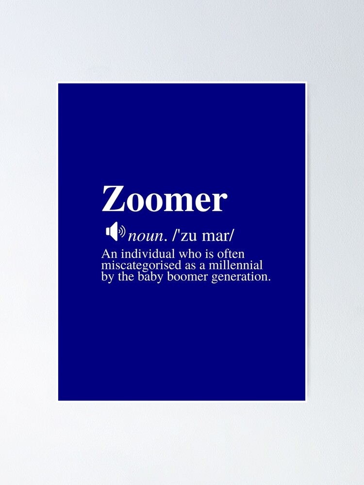 "Zoomer Definition #2 - A Case of Misidentification (Navy/Blue ...