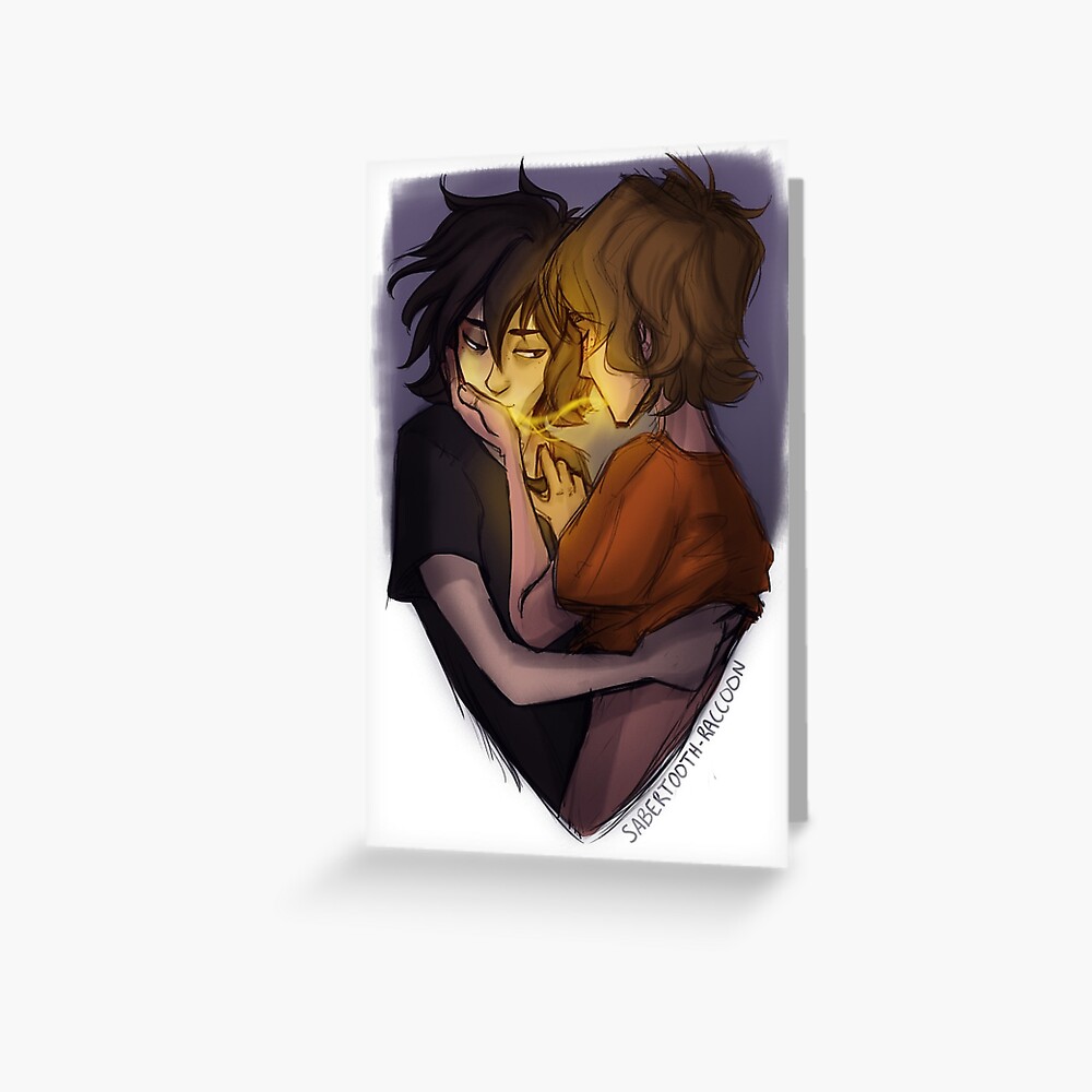 "Solangelo" Sticker for Sale by Saber-Coon | Redbubble