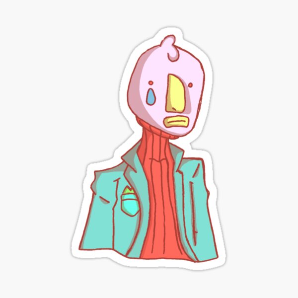 "Sad Frenchman" Sticker by Chankum | Redbubble
