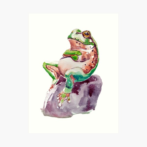 "Mister Phrog" Art Print by Czartistic | Redbubble