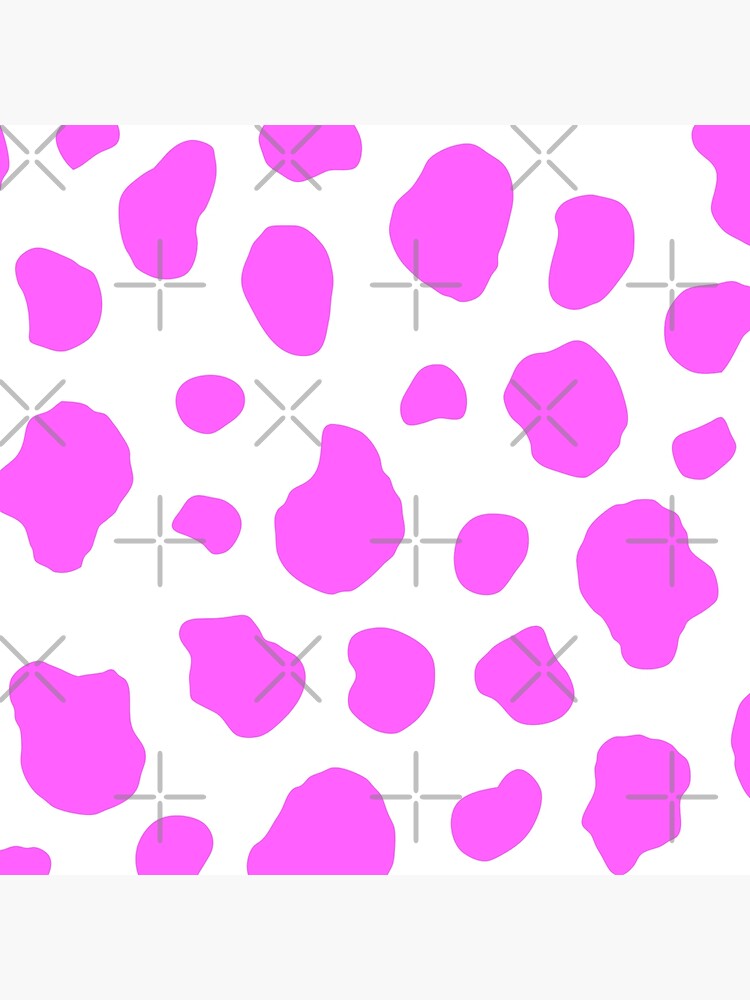 Lámina fotográfica «Manchas de vaca rosa fuerte» de CreatedProto ...